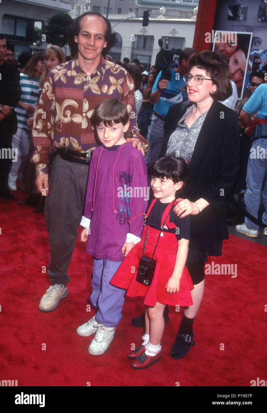 HOLLYWOOD, CA - OCTOBER 6: (L-R) Jeff Byrd, son actor Adam Hann-Byrd ...