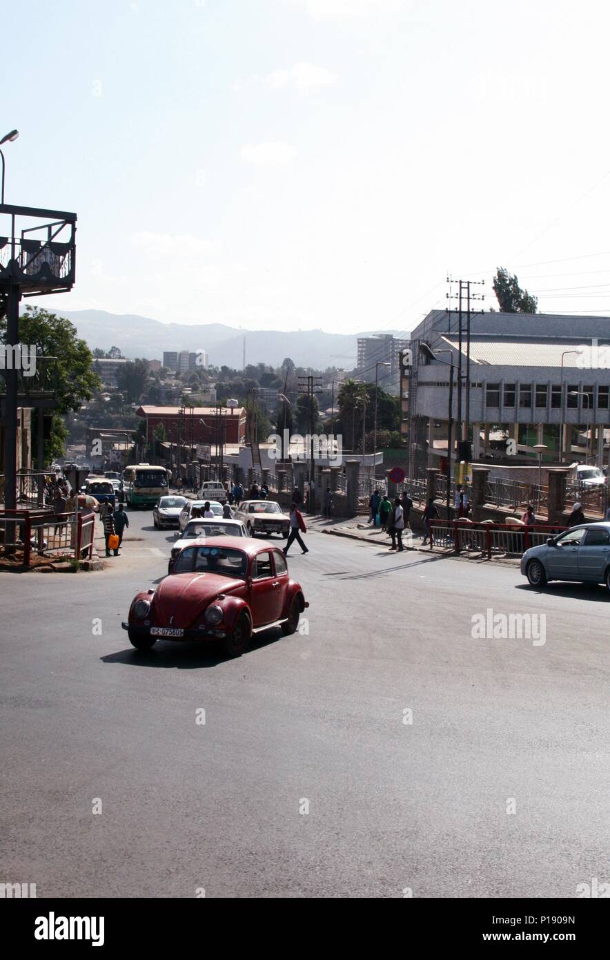 Ethiopia road addis ababa hi-res stock photography and images - Alamy