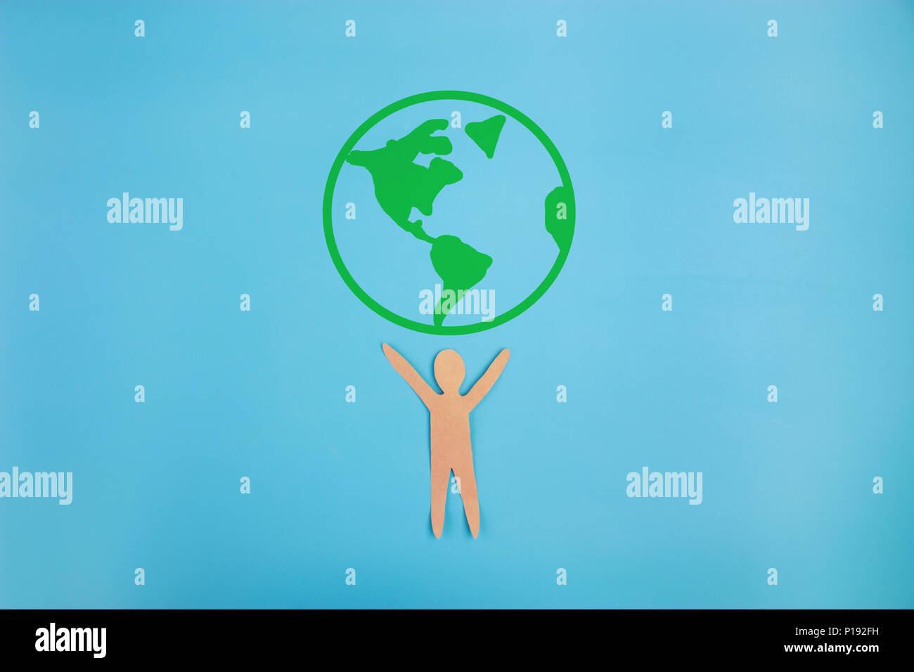 Save world save life concept. people holding the earth Stock Photo - Alamy