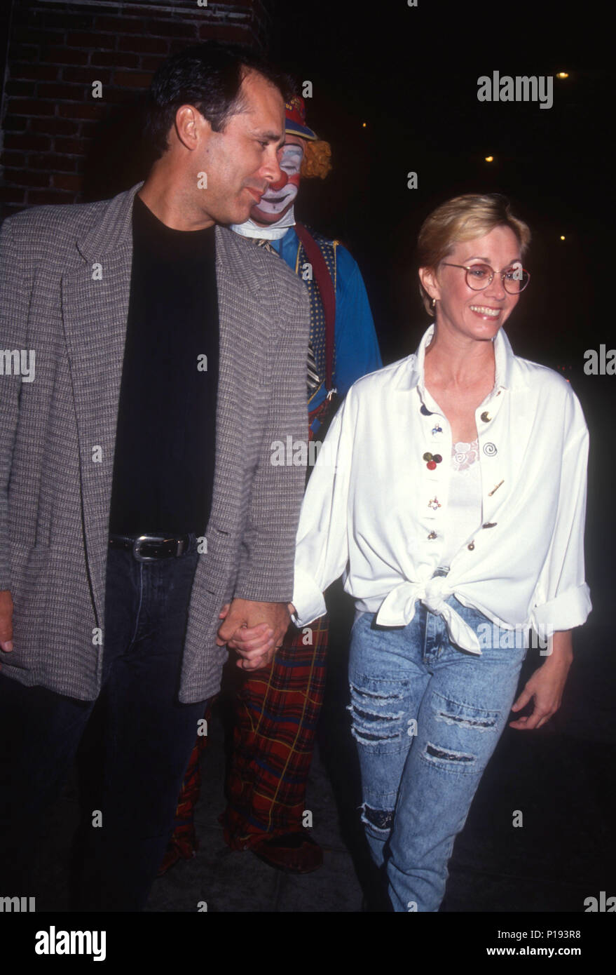 LOS ANGELES, CA - OCTOBER 6: (L-R) Dancer Don Correia and Singer Sandy ...