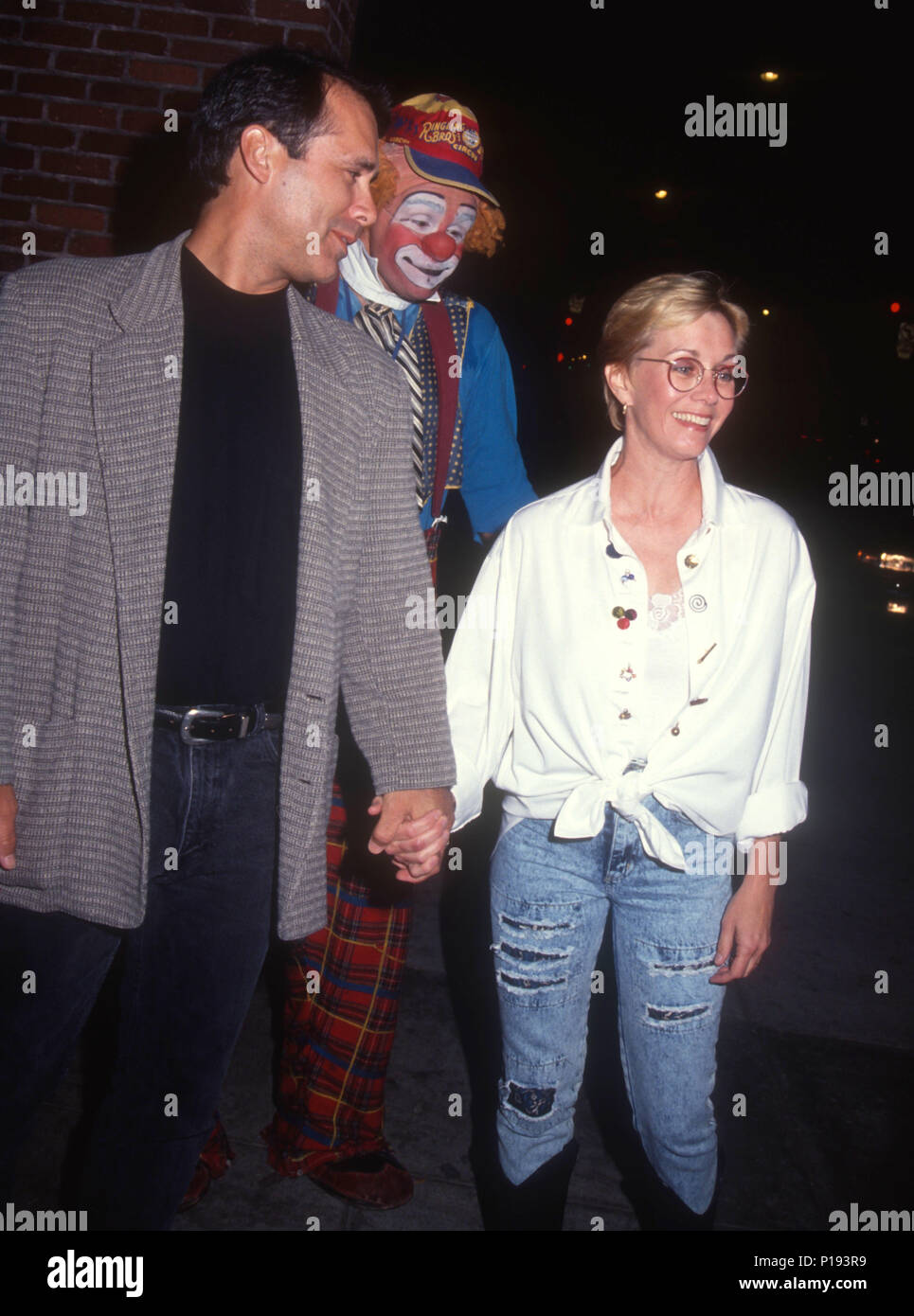LOS ANGELES, CA - OCTOBER 6: (L-R) Dancer Don Correia and Singer Sandy ...