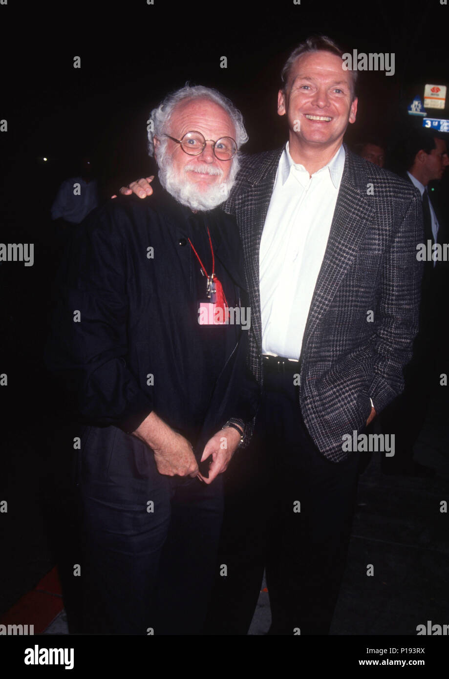 Los Angeles, California, USA 6th October 1991 (L-R) Costume designer ...