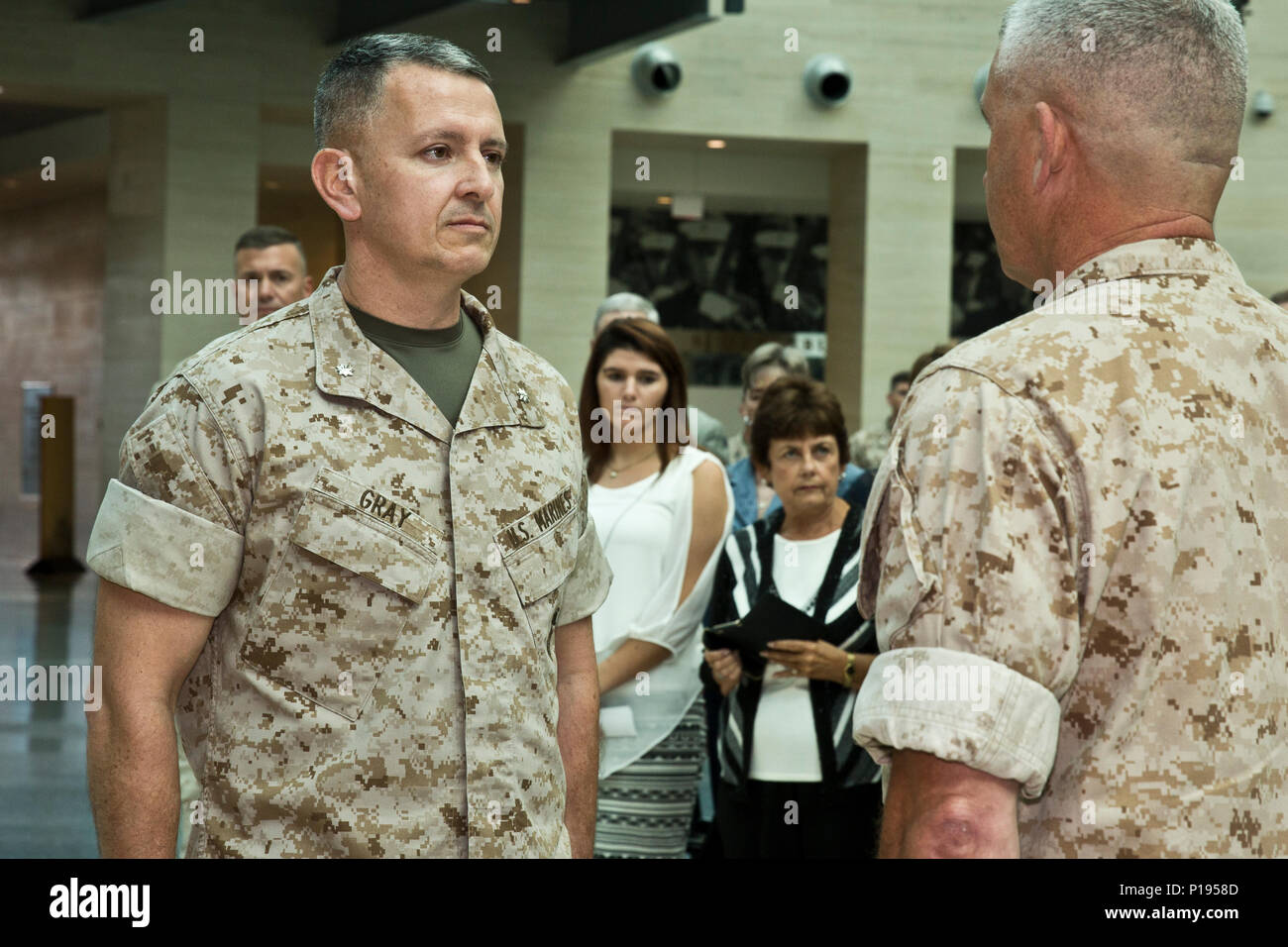 U.S. Marine Corps Gen. Glenn M. Walters, 34th assistant commandant of ...