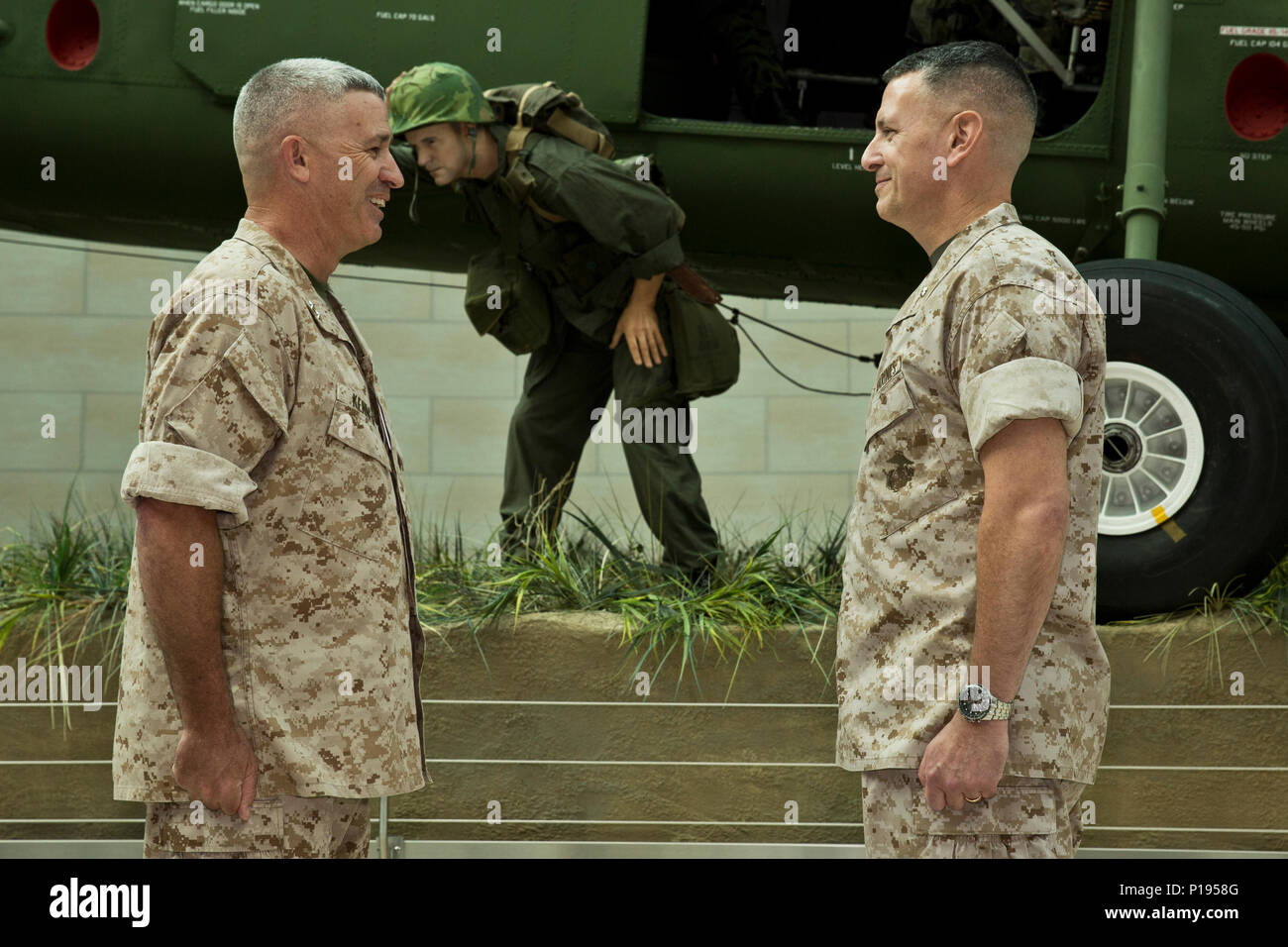 U.S. Marine Corps Gen. Glenn M. Walters, 34th assistant commandant of ...