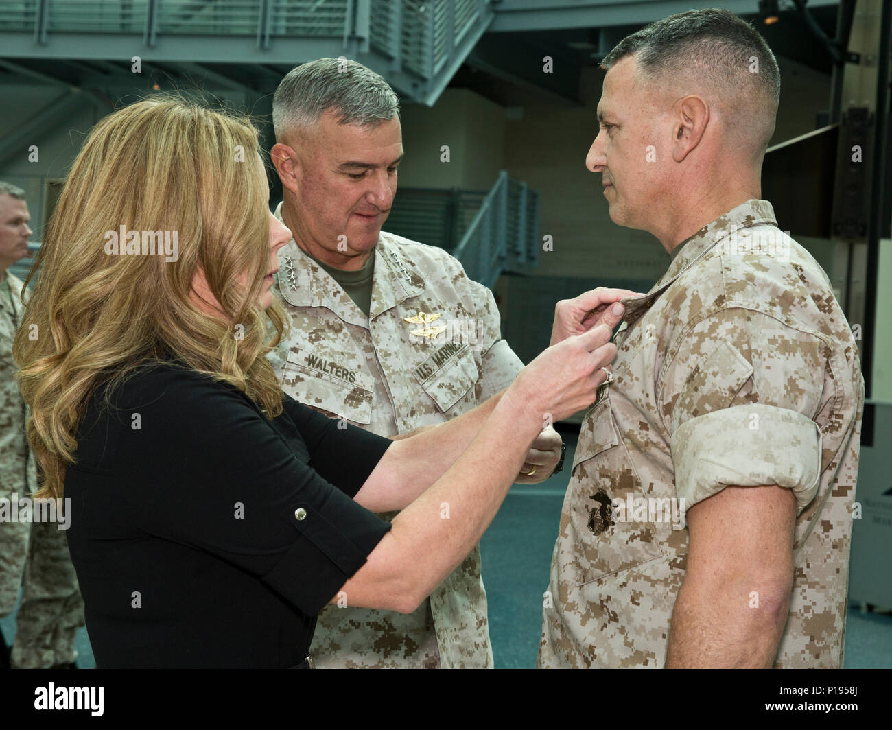 U.S. Marine Corps Gen. Glenn M. Walters, 34th assistant commandant of ...