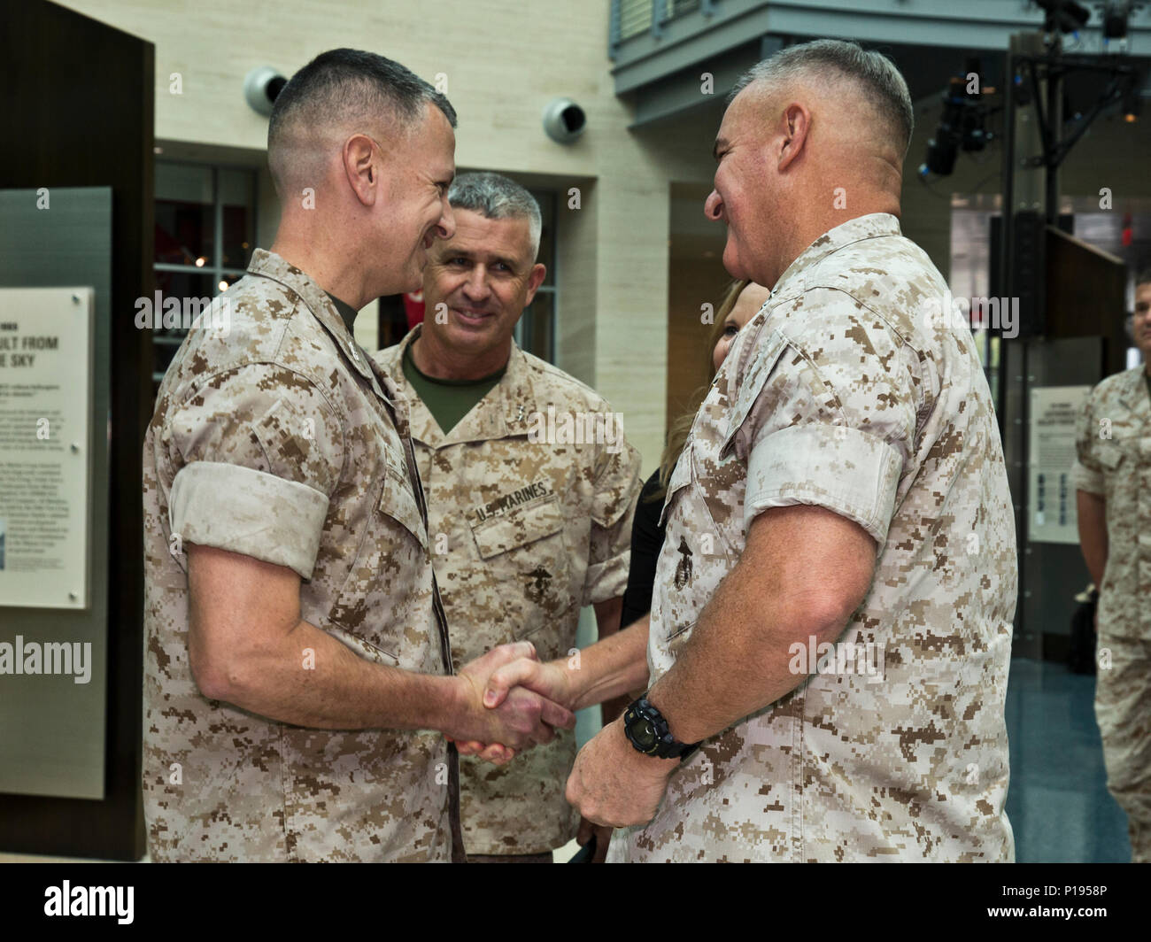 U.S. Marine Corps Gen. Glenn M. Walters, 34th assistant commandant of ...