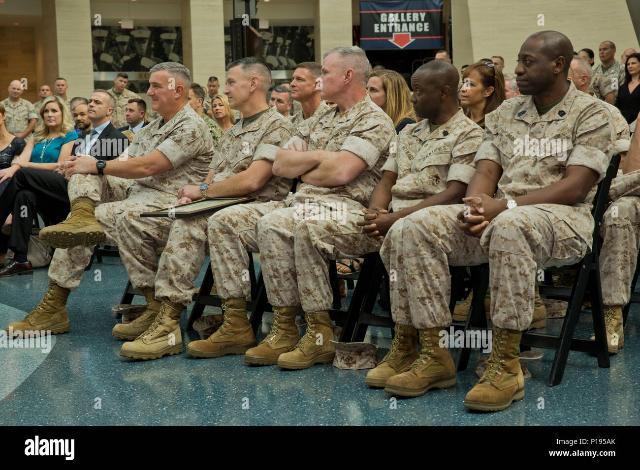 U.S. Marine Corps Gen. Glenn M. Walters, 34th assistant commandant of ...