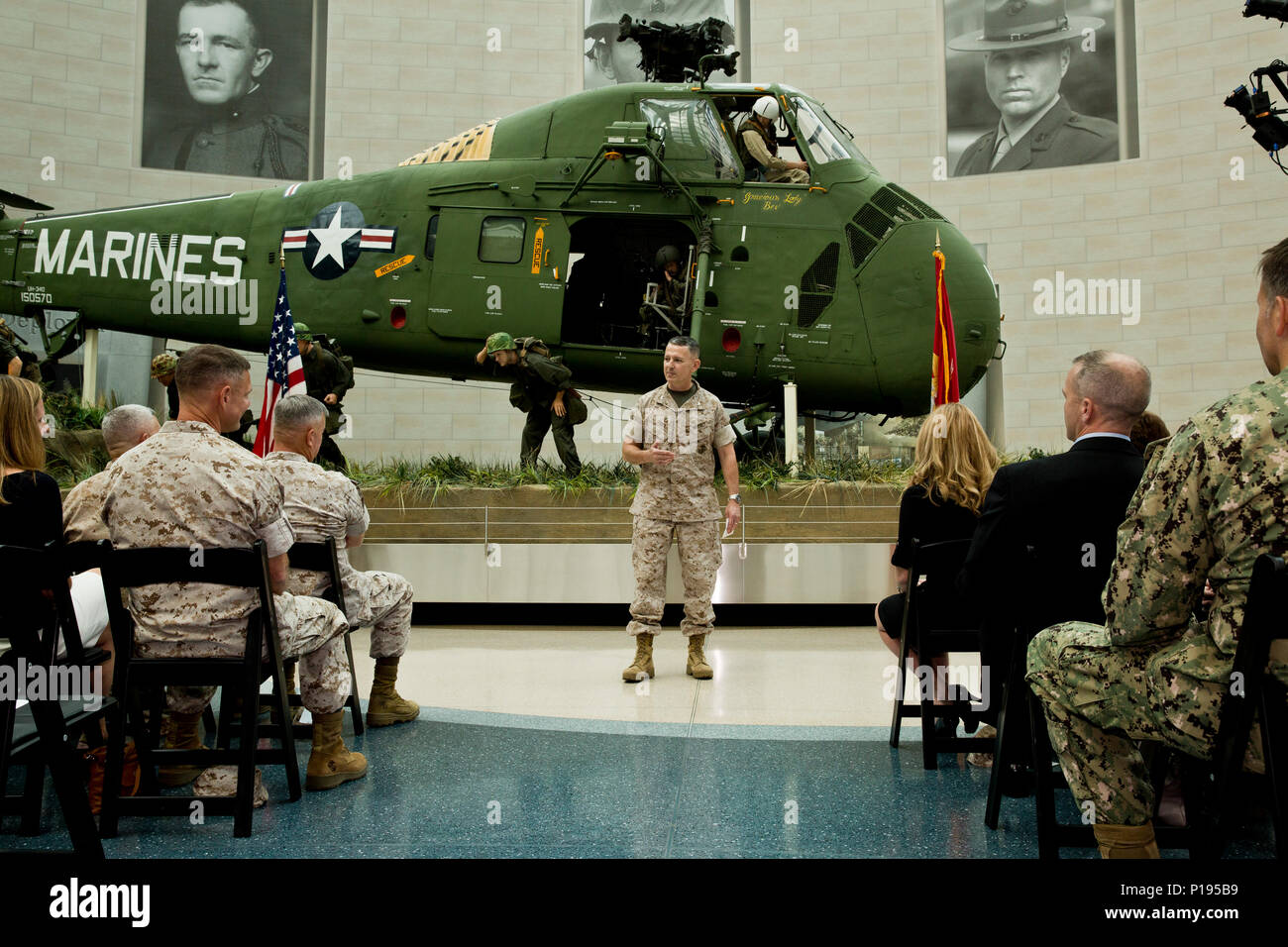 U.S. Marine Corps Gen. Glenn M. Walters, 34th assistant commandant of ...