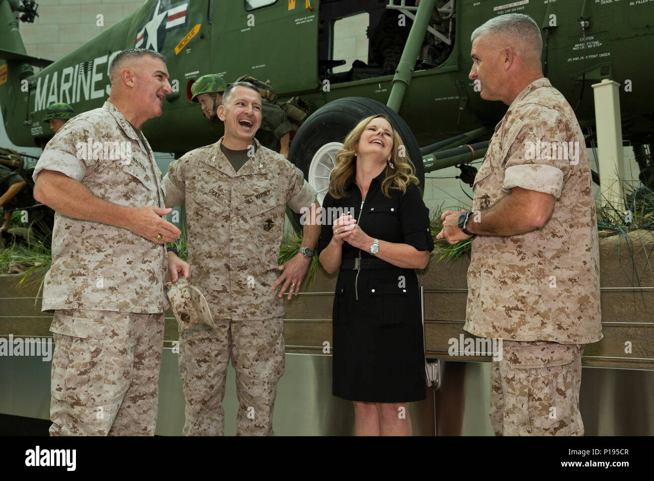 U.S. Marine Corps Gen. Glenn M. Walters, 34th assistant commandant of ...