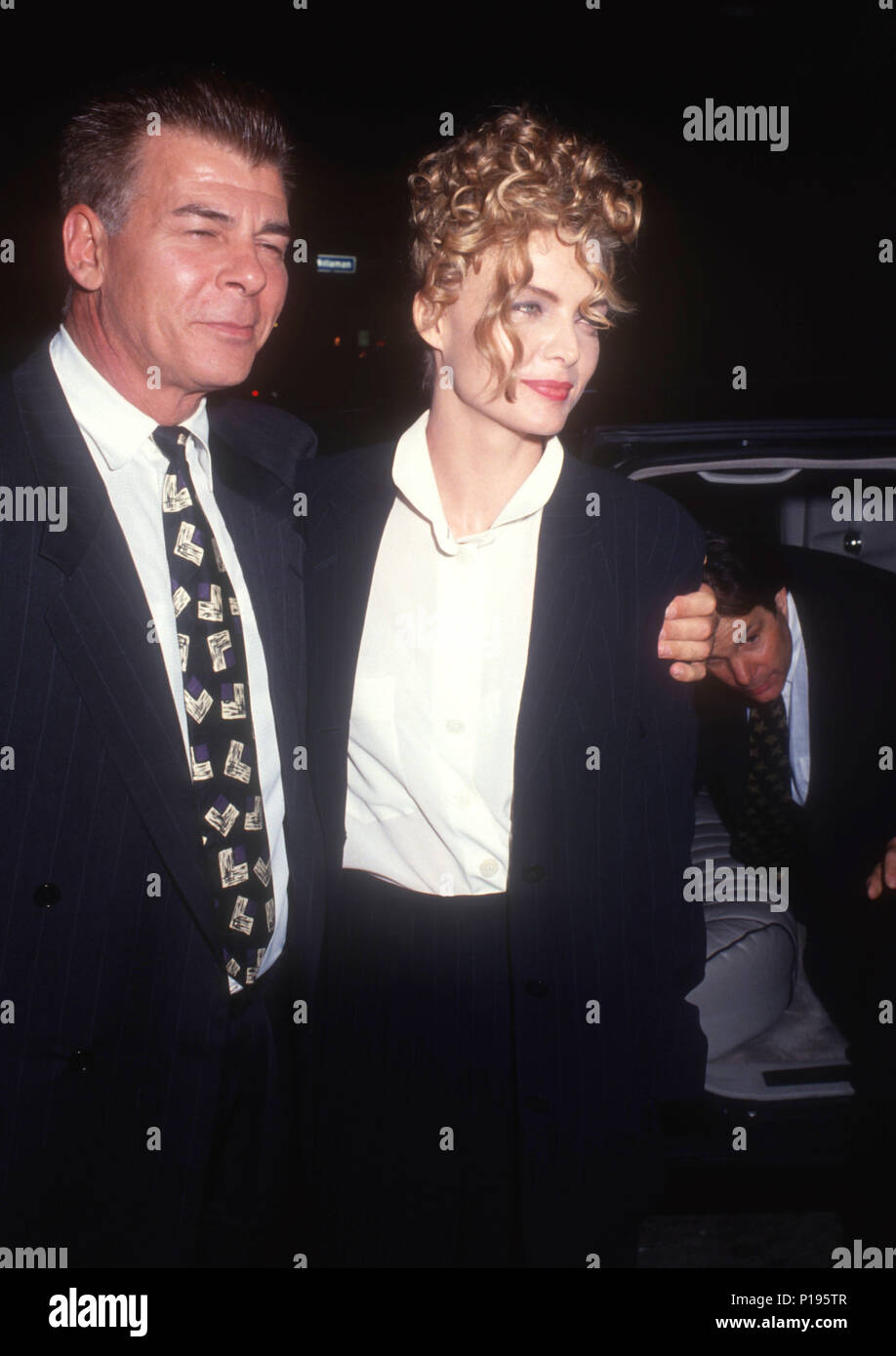 BEVERLY HILLS, CA - OCTOBER 8: (L-R) Agent Ed Limato Actress Michelle ...