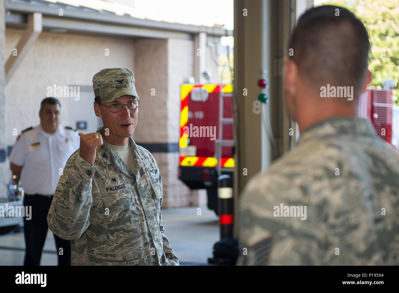 Team Hurlburt recognized Fire Prevention week by Col. Tom Palenske ...