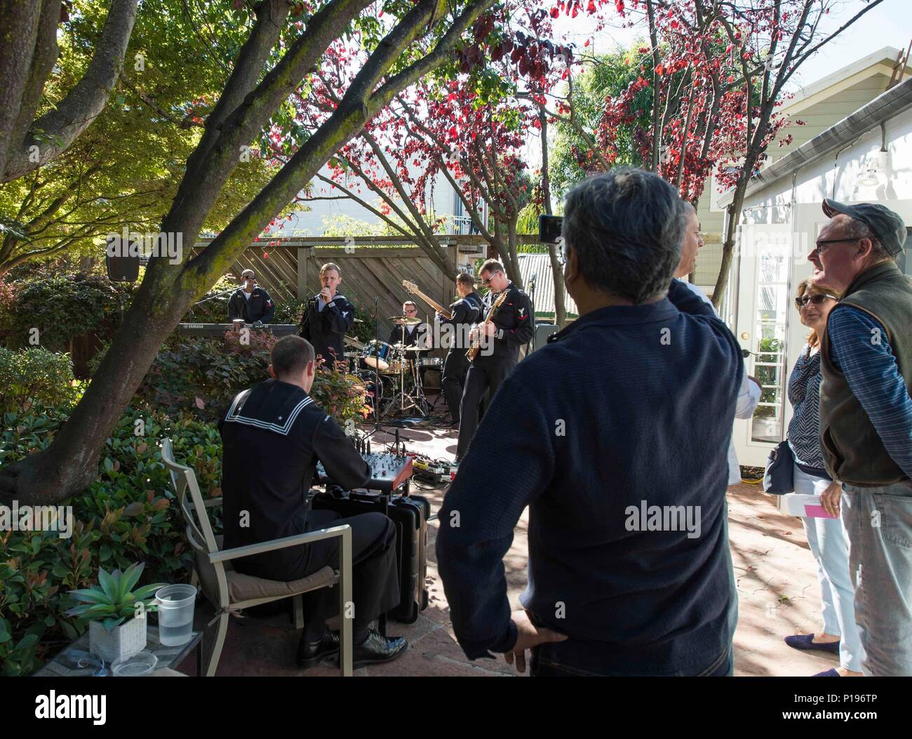 161005-N-SF984-004 SAN FRANCISCO (Oct. 5, 2016) Sailors of the U.S ...