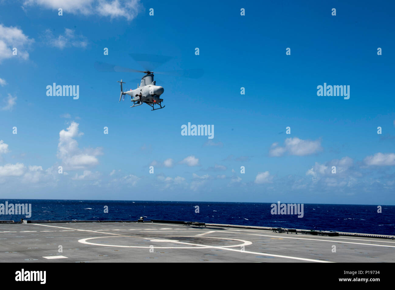 161005-N-MW990-160 PACIFIC OCEAN (October 05, 2016) One of Helicopter ...