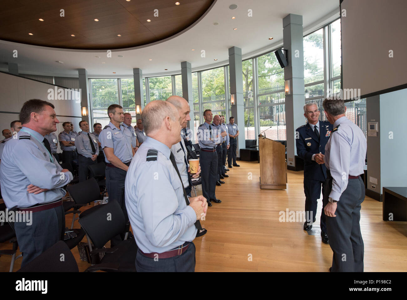 Chief air staff air chief marshal sir stephen hillier raf hi-res stock ...