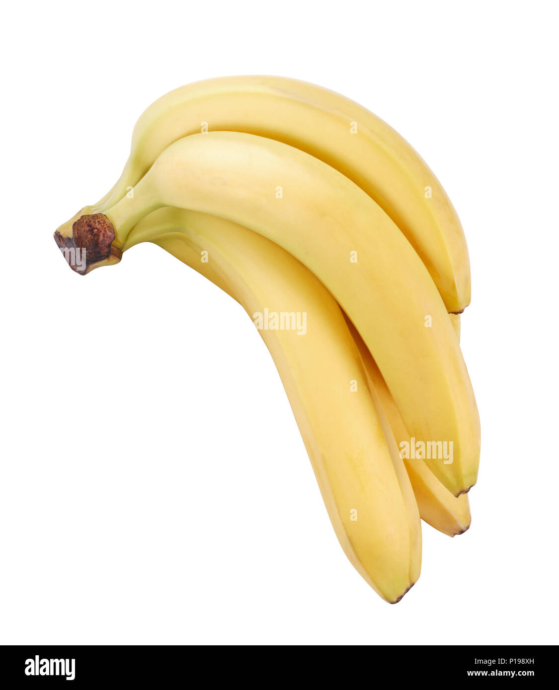 many yellow banana isolated at dry sunny day Stock Photo - Alamy