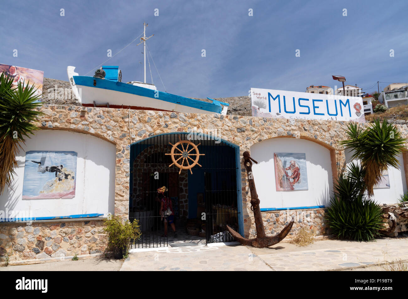 Beach sea vlychadia kalymnos greece hi-res stock photography and images ...