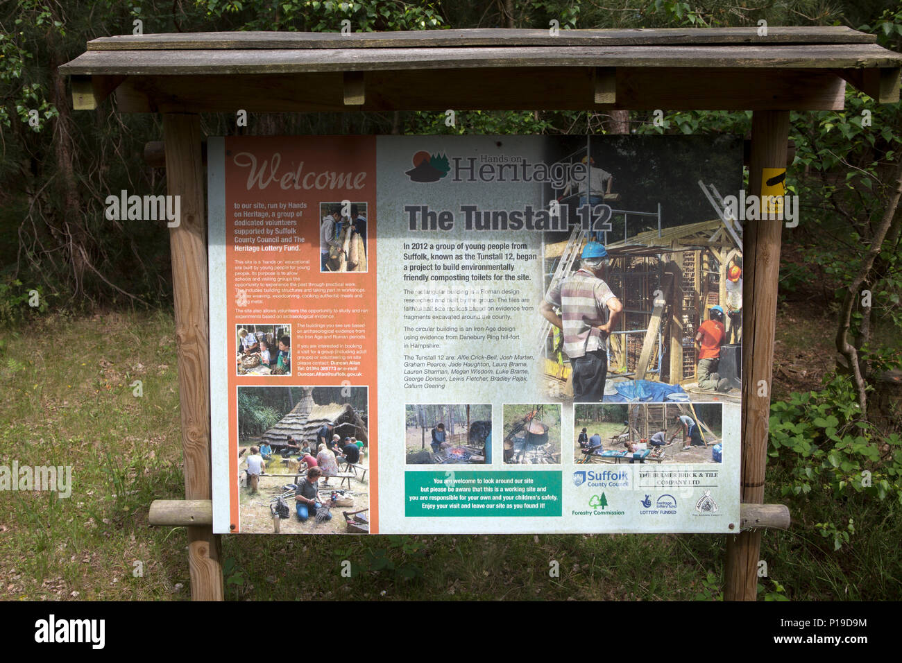 Hands on Heritage, site of reconstructed archaeological historic ...
