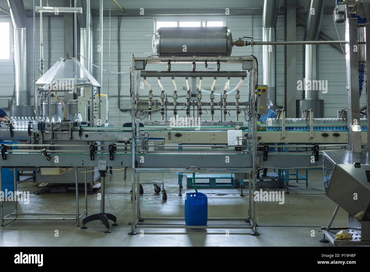 Water factory - Water bottling line for processing and bottling pure ...