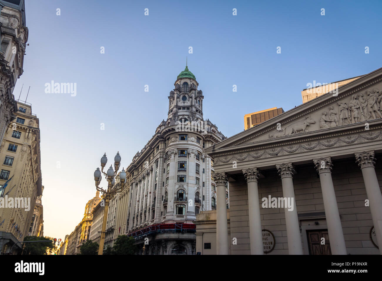Buildings in downtown Buenos Aires - Buenos Aires, Argentina Stock ...