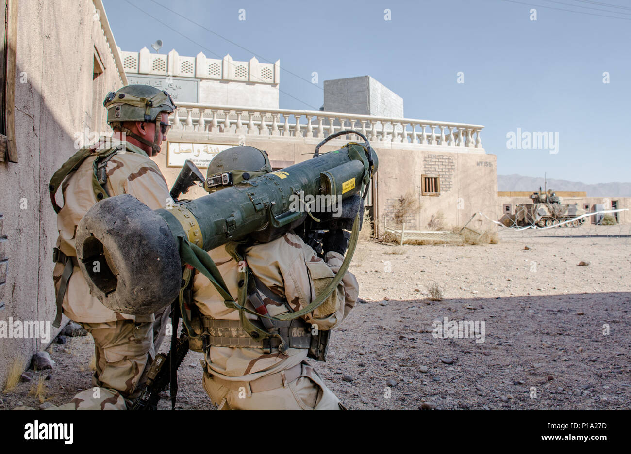 FORT IRWIN, Calif. – Troopers of the 11th Armored Cavalry Regiment ...