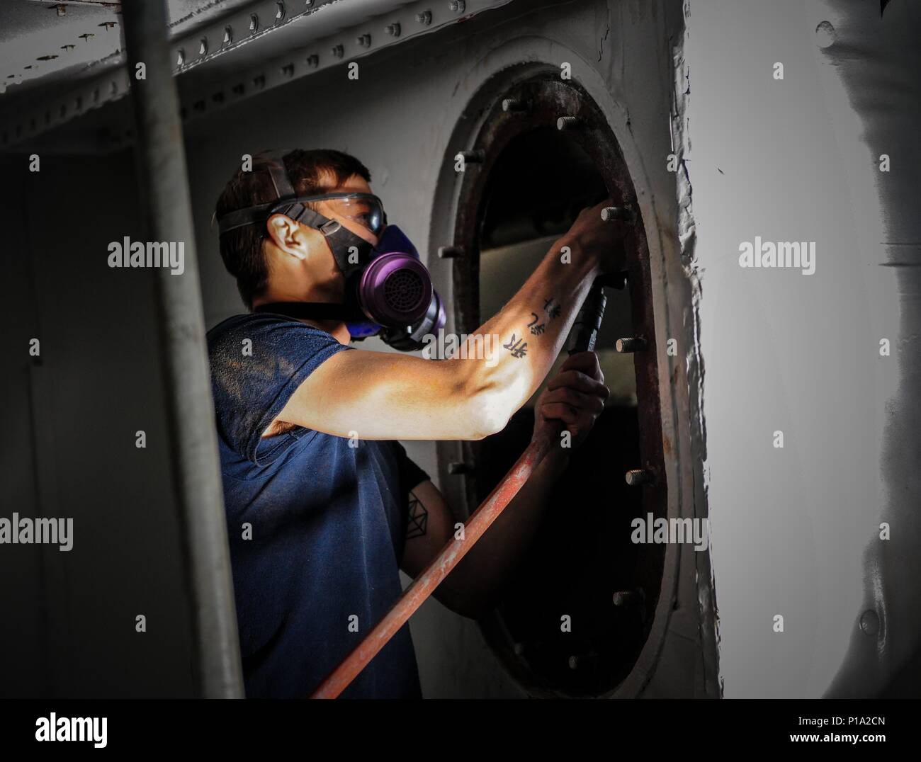 161003-N-GP724-048 SAN DIEGO (Oct. 3, 2016) – Seaman Steffan Williams ...