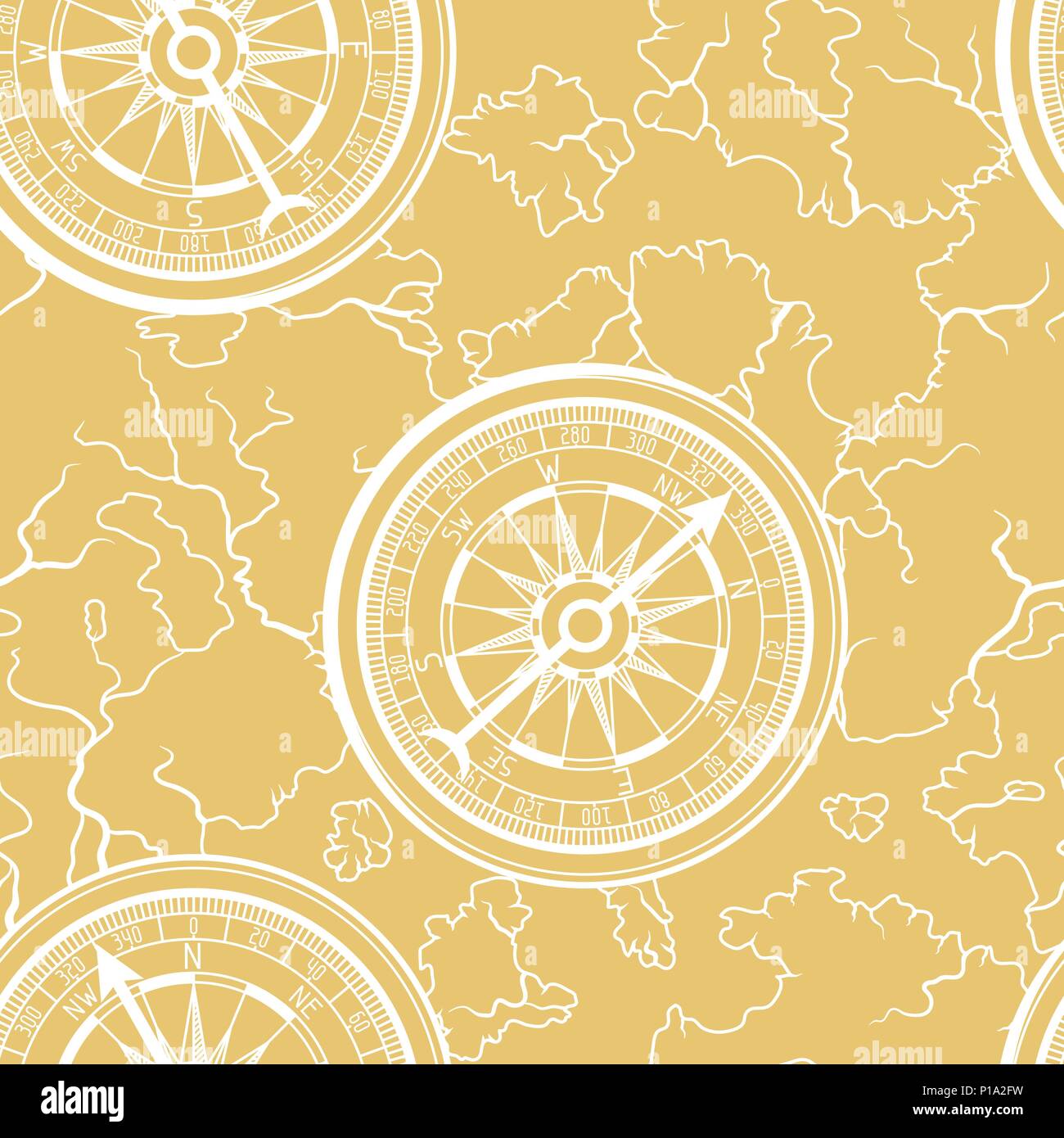 Old map texture Stock Vector Images - Alamy