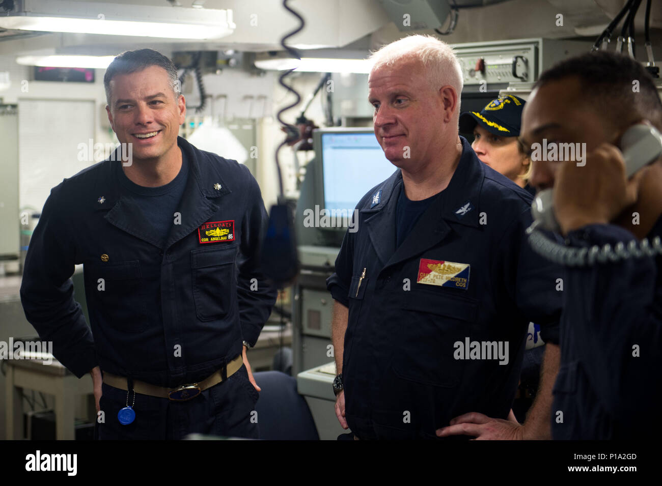 Capt pete hildreth commanding officer hi-res stock photography and ...
