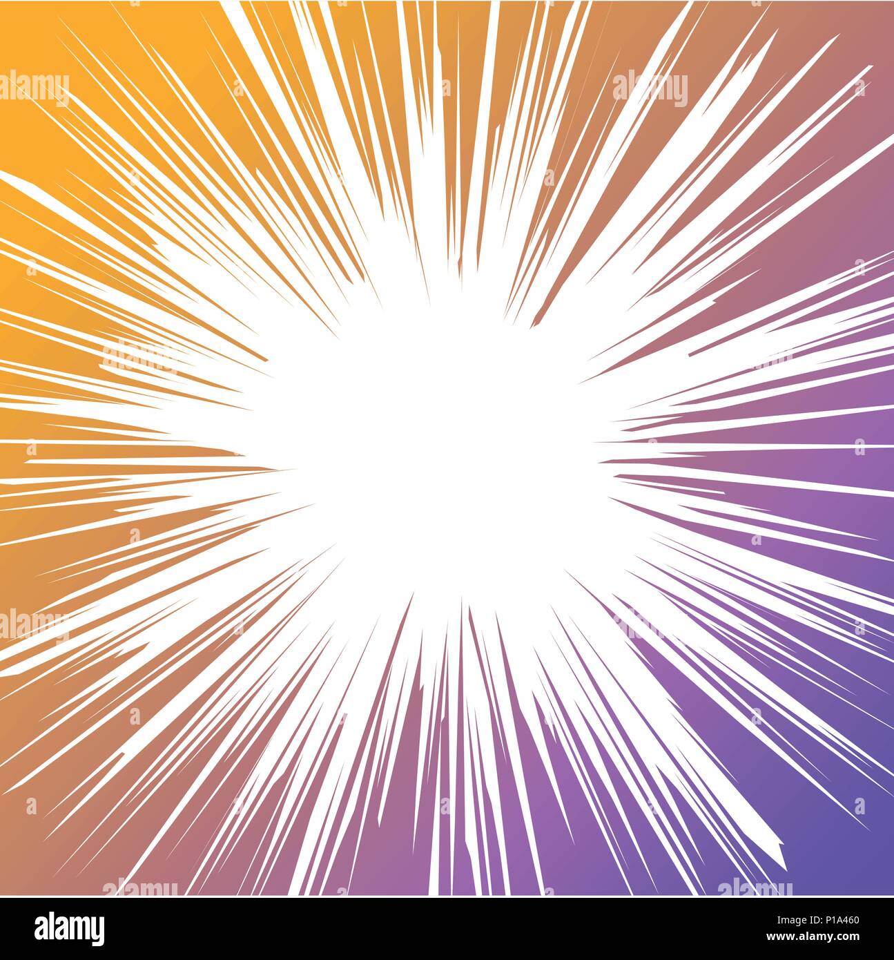 Abstract Comic horizontal speed lines with gradient background-vector ...
