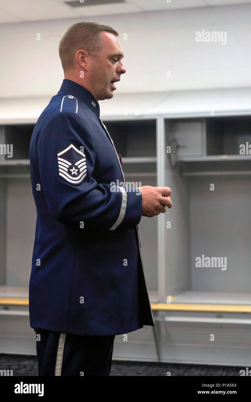 U.S. Air Force Master Sgt. Eric Sullivan, a baritone vocalist with the ...