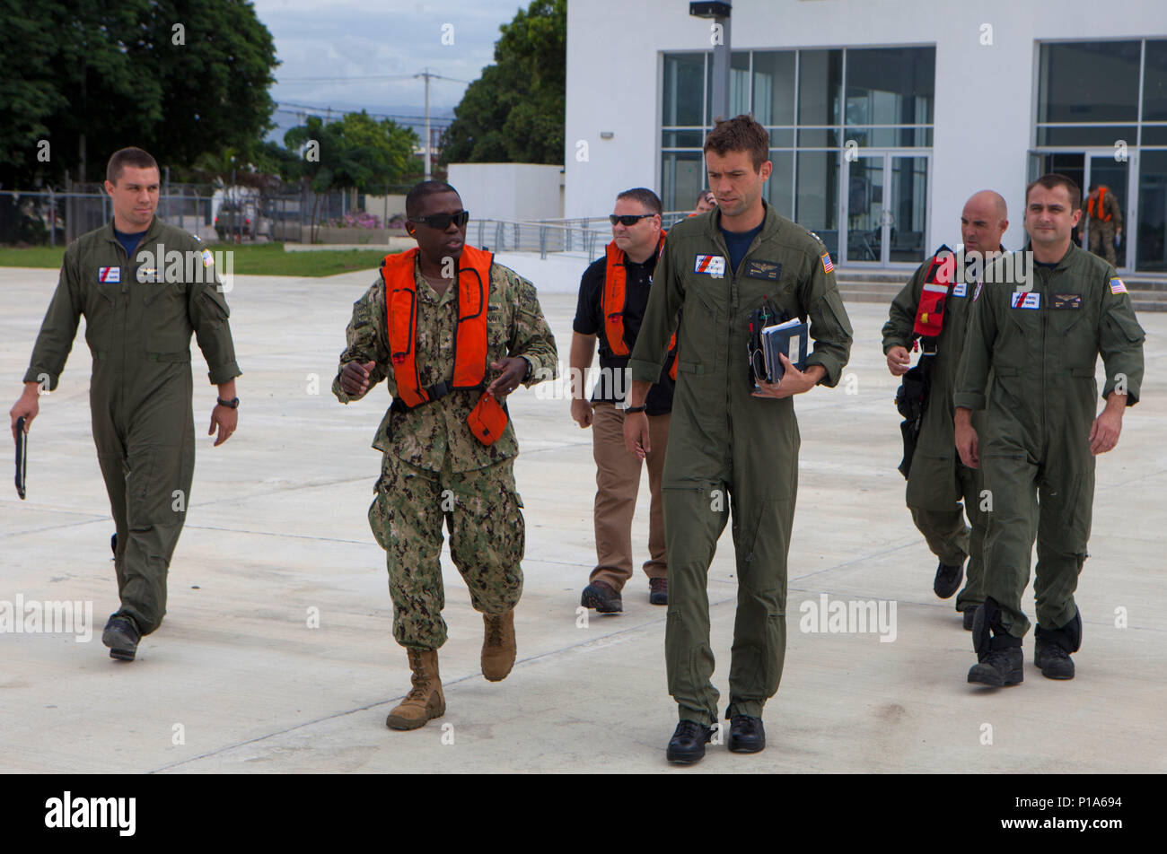 U.S. Navy Rear Adm. Cedric Pringle, commander of Joint Task Force ...
