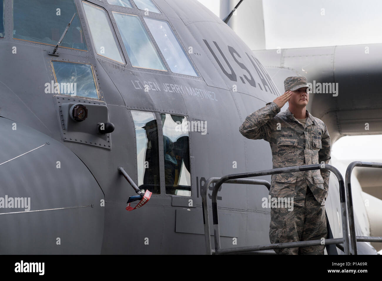 Staff Sgt. Kenneth Sutton, 374th Aircraft Maintenance Squadron crew ...