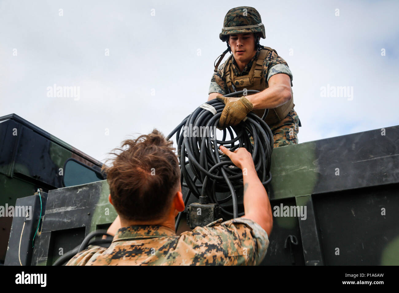 Marine wing support detachment 31 hi-res stock photography and images ...