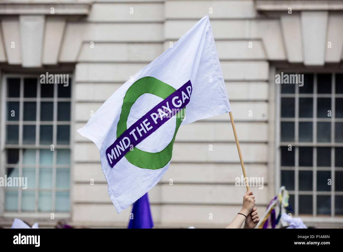 Equal pay protest hi-res stock photography and images - Alamy