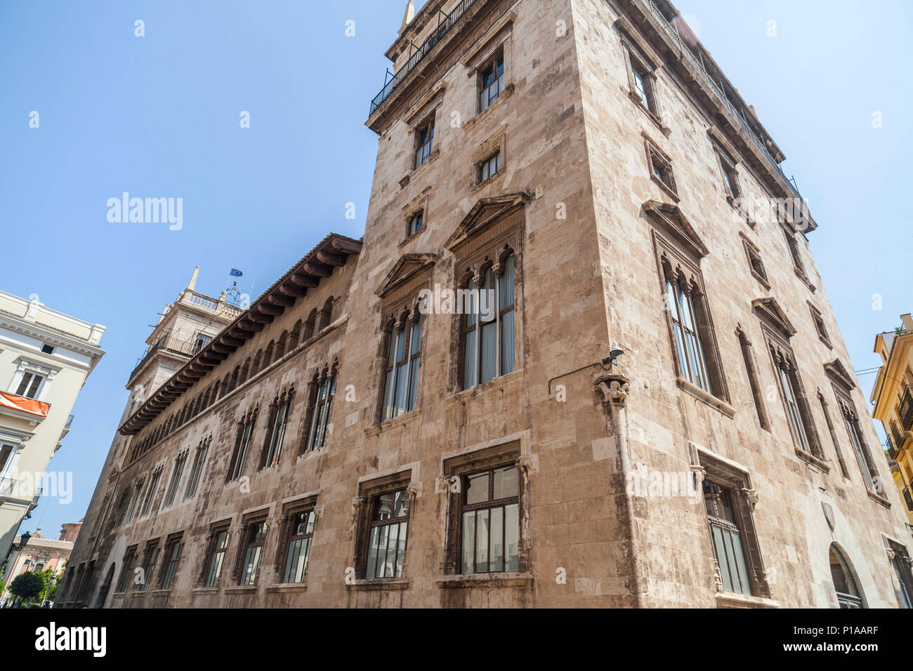 Generalitat palace, city center of Valencia Stock Photo - Alamy
