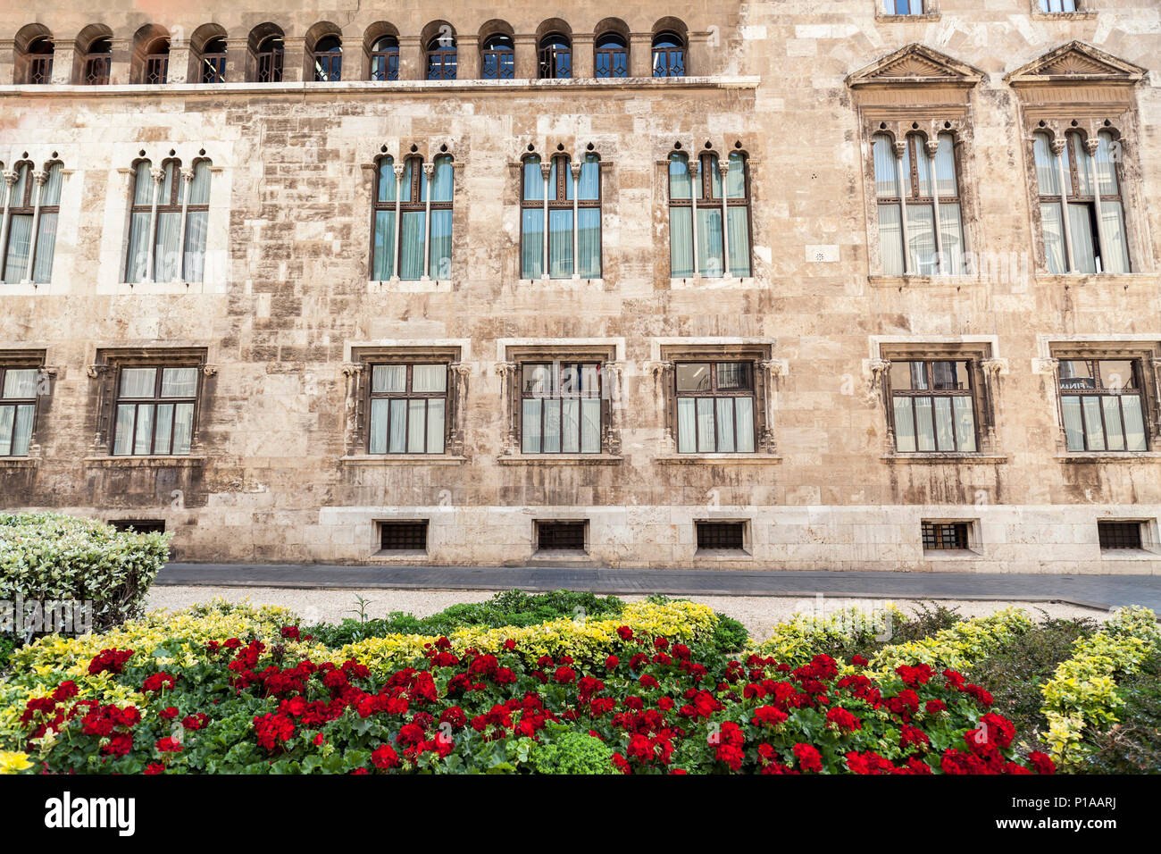 Generalitat palace, city center of Valencia Stock Photo - Alamy