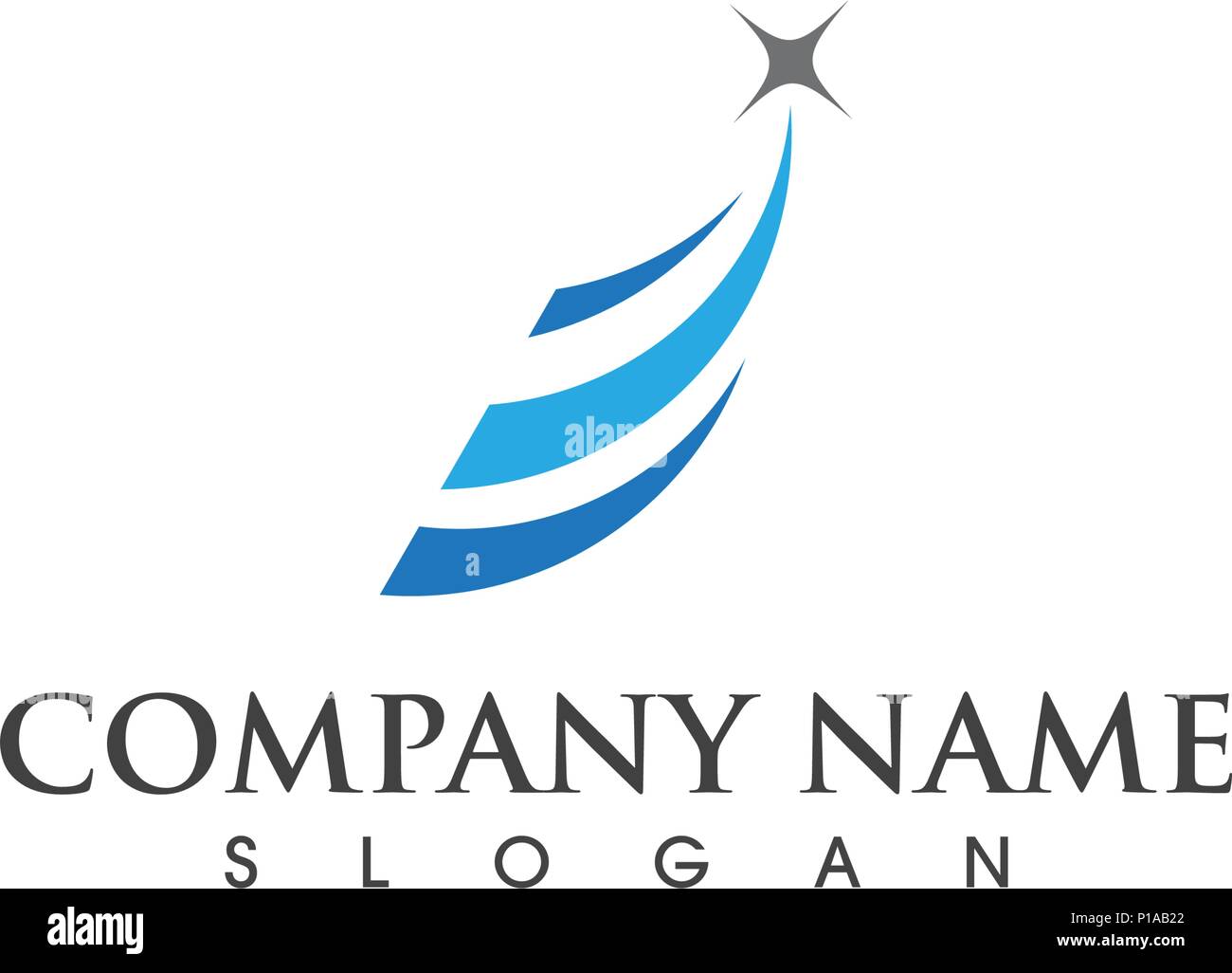 Faster Logo Template vector icon illustration design Stock Vector Image ...