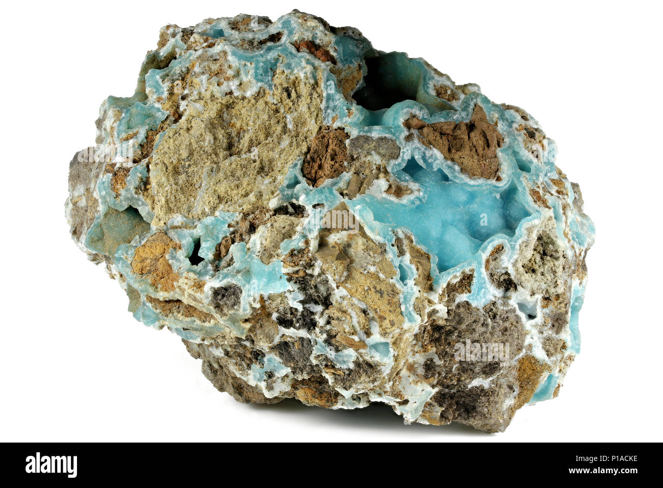 Geology hemimorphite rock hi-res stock photography and images - Alamy
