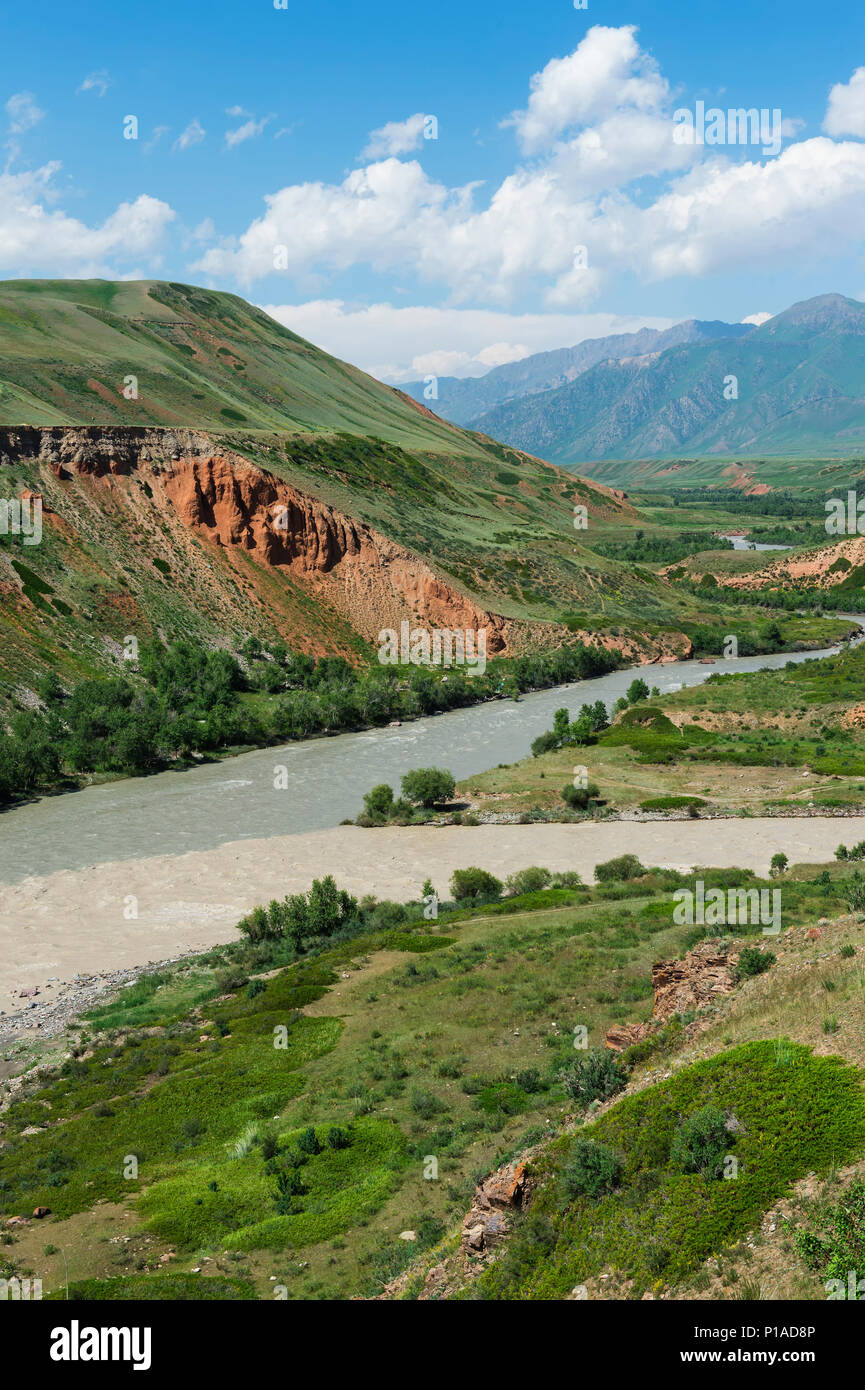 Eki Naryn gorge, Naryn Region, Kyrgyzstan Stock Photo - Alamy