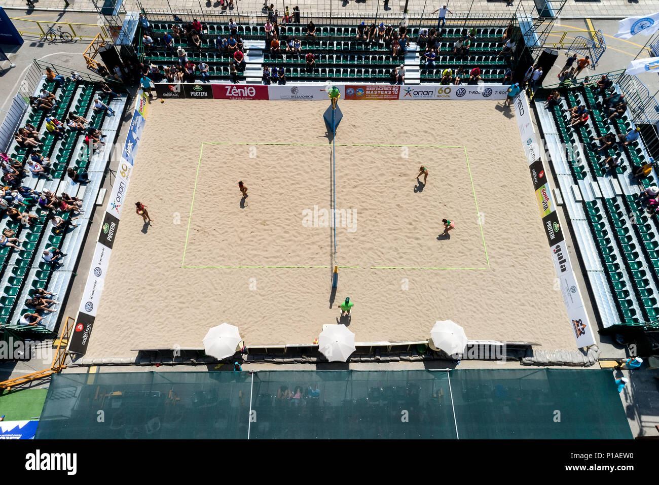 Beach volley stadium hi-res stock photography and images - Alamy
