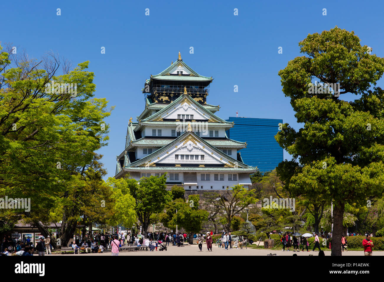 Osaka castle inside hi-res stock photography and images - Alamy