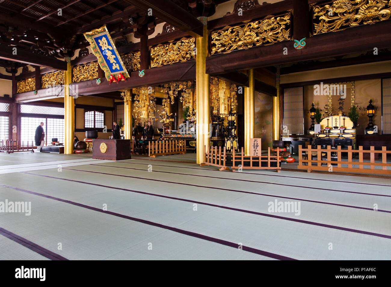 Japanese Temple Interior High Resolution Stock Photography and Images ...