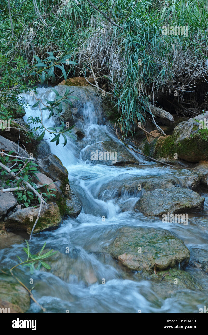 Queda do Vigario Waterfall in Alte. Algarve, Portugal Stock Photo - Alamy