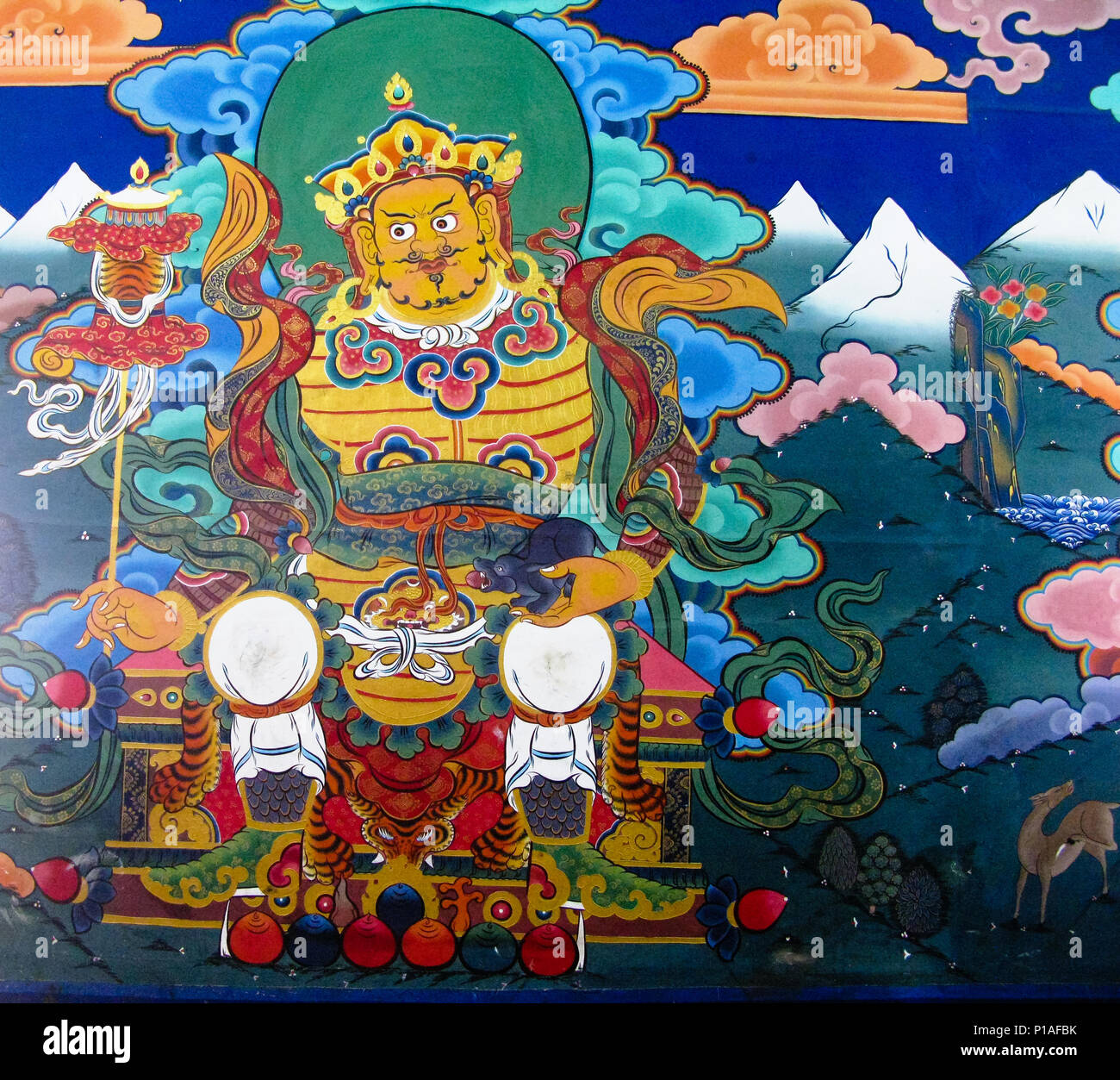 Bhutanese god hi-res stock photography and images - Alamy