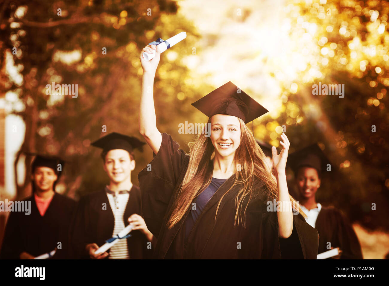 University scroll hi-res stock photography and images - Alamy