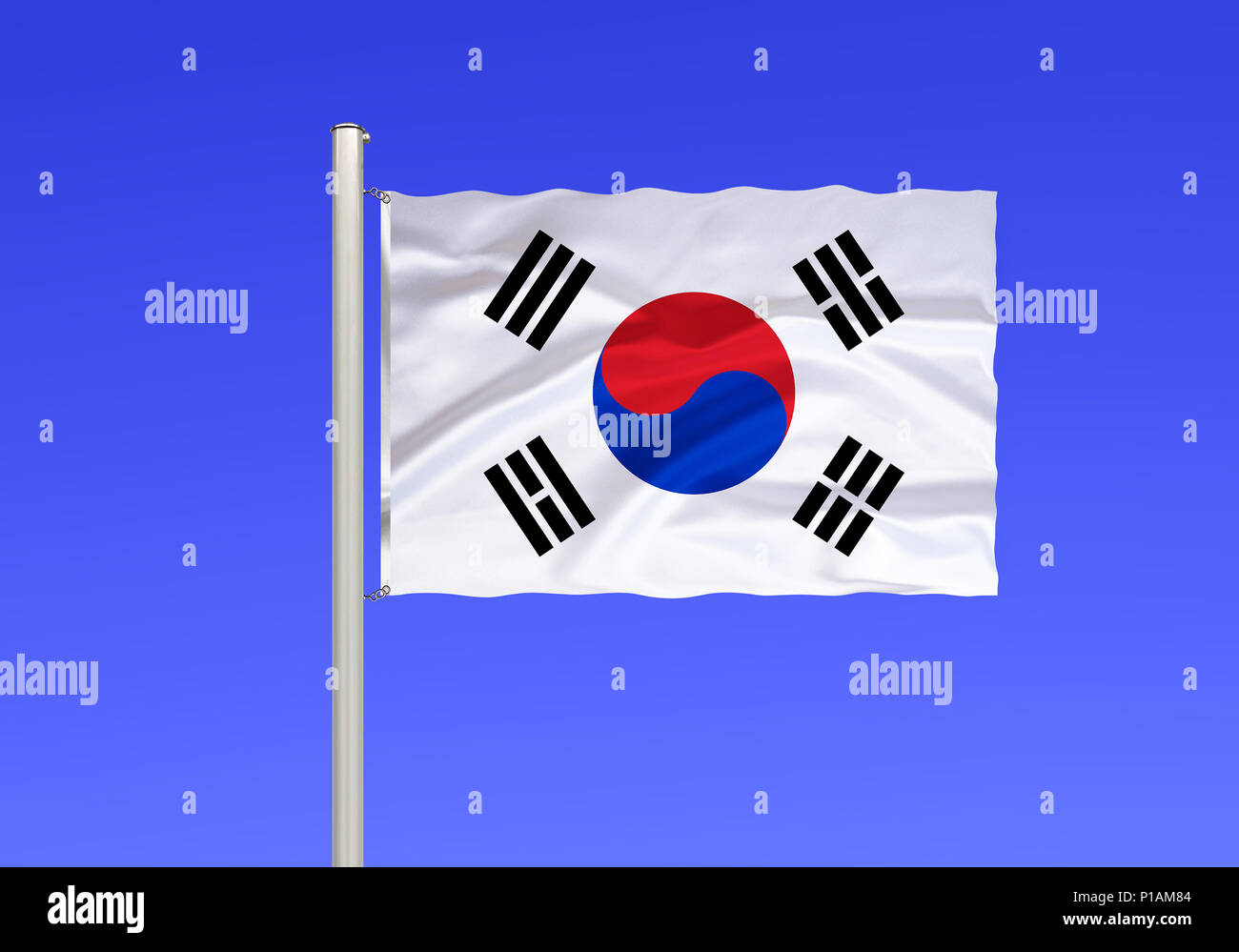 flag-of-south-korea-flagge-von-suedkorea-stock-photo-alamy