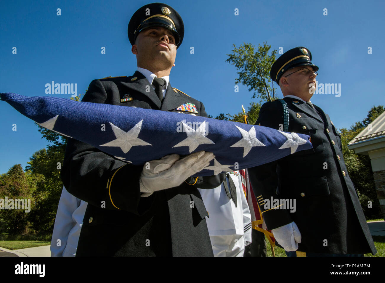 Members of the Brigadier General William C. Doyle Memorial Cemetery ...