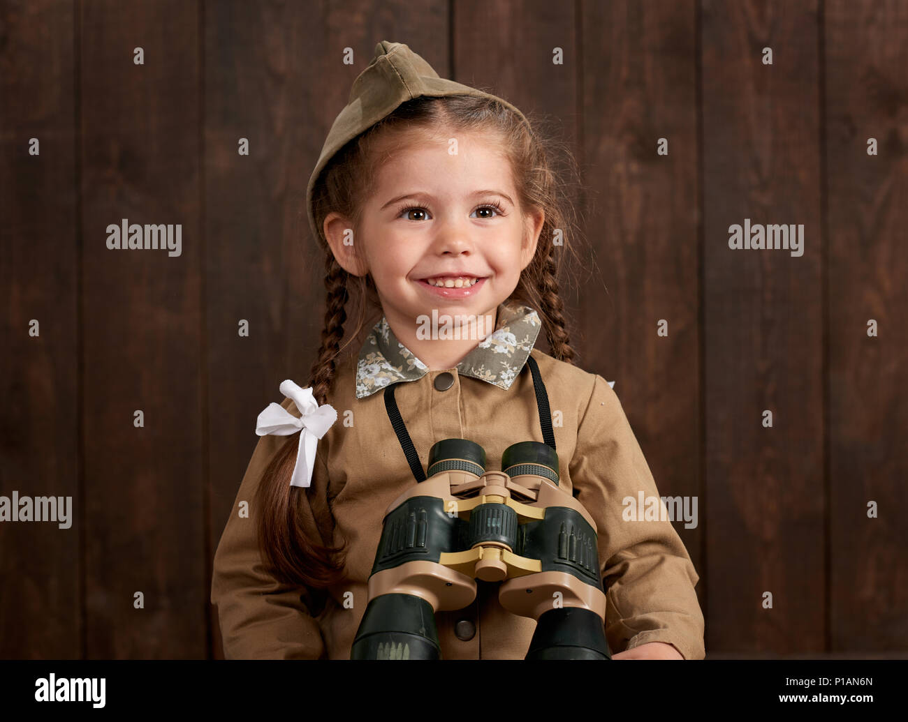 Girl in soviet military uniforms hi-res stock photography and images - Alamy