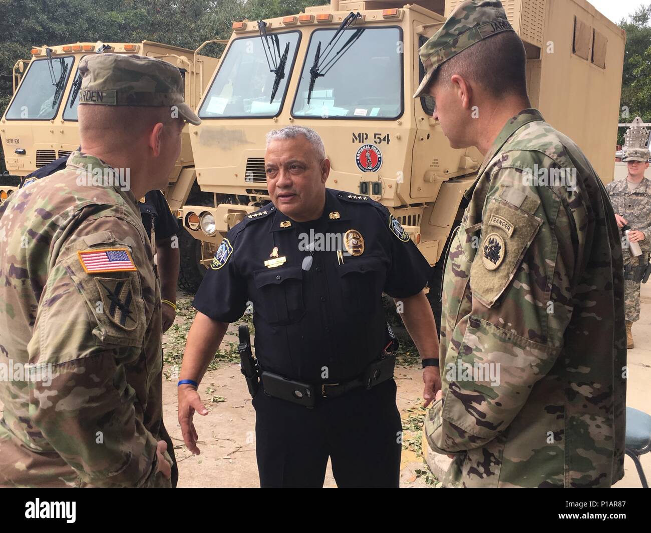 The Adjutant General of Georgia, Brig. Gen. Joe Jarrard along with the ...