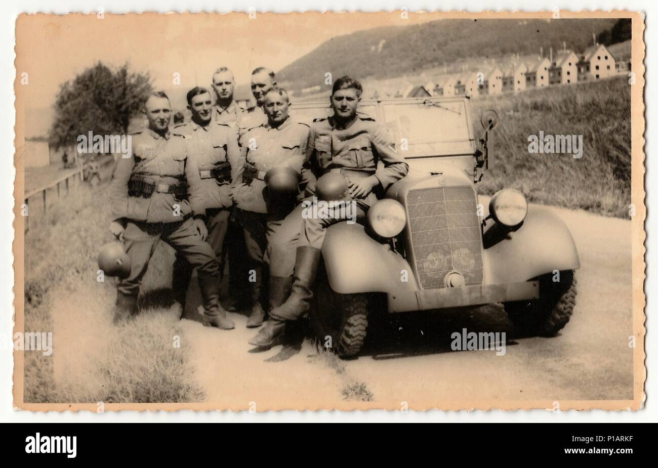 German soldier ww2 portrait hi-res stock photography and images - Alamy