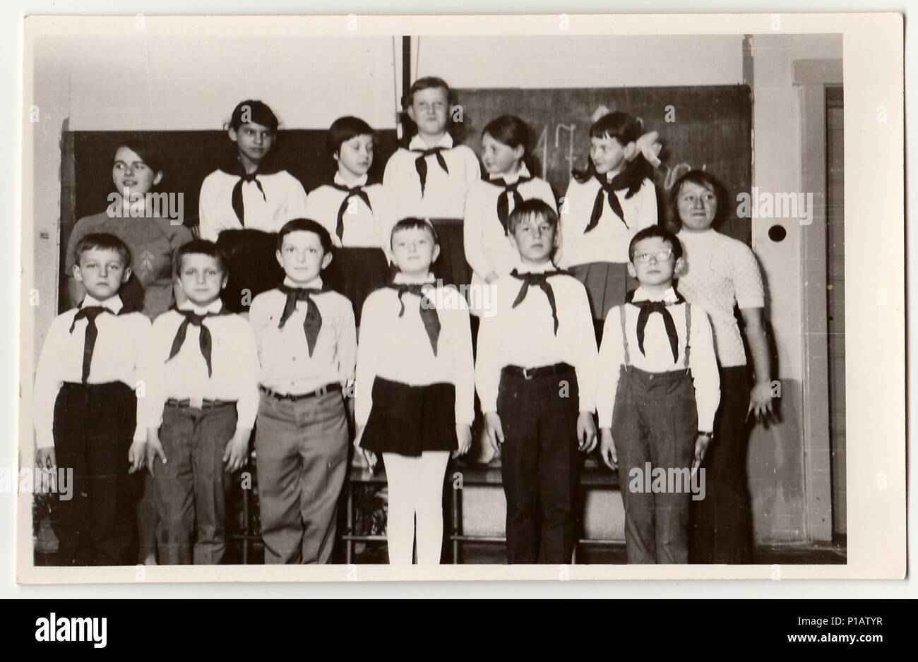 THE CZECHOSLOVAK SOCIALIST REPUBLIC - CIRCA 1980s: Vintage photo shows ...